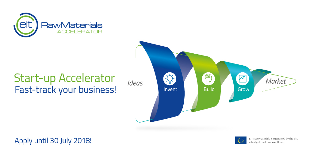 EIT RawMaterials – Accelerator Program Phase 1 open - EIT RawMaterials RIS Hub Slovakia