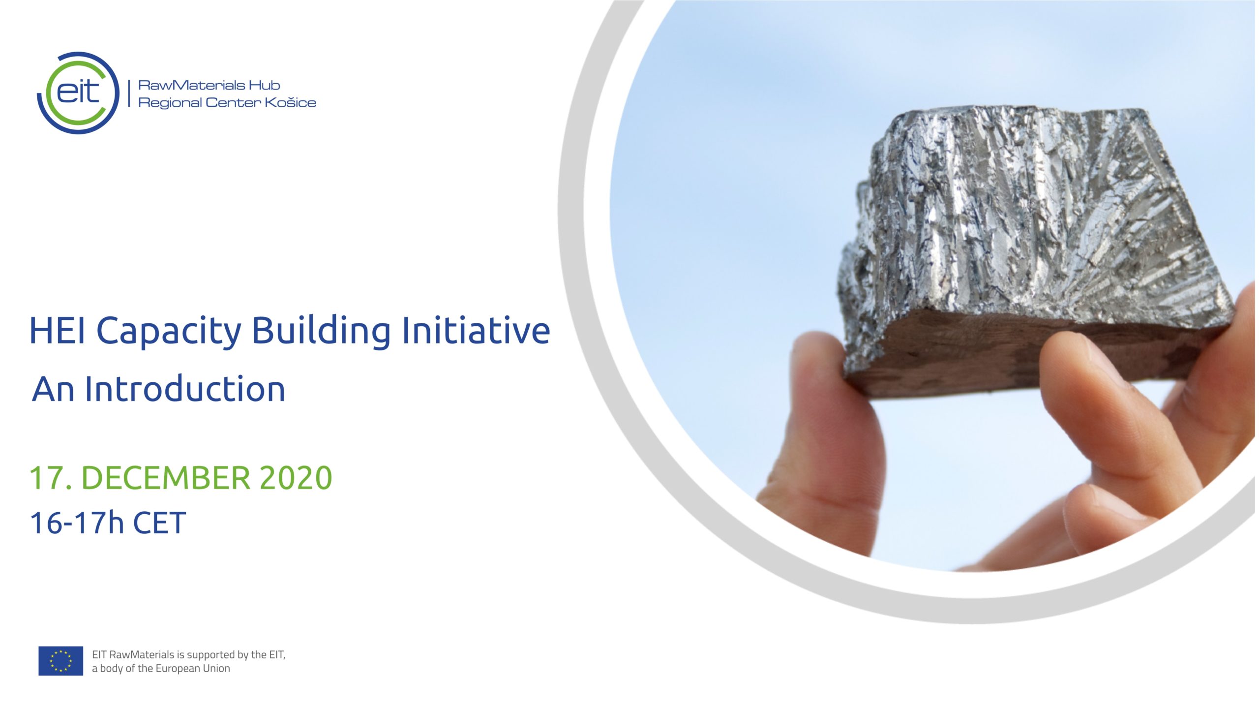 HEI Capacity Building Initiative - An Introduction - EIT RawMaterials ...